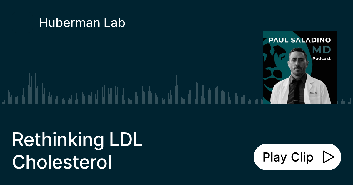 Rethinking LDL Cholesterol | Ask Huberman Lab