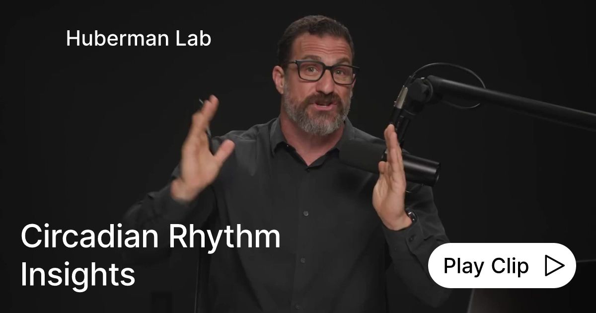 Circadian Rhythm Insights | Ask Huberman Lab