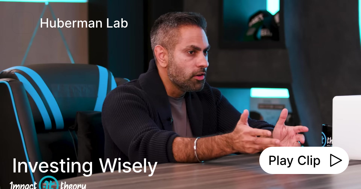 Play Clip on Huberman Lab's Hub