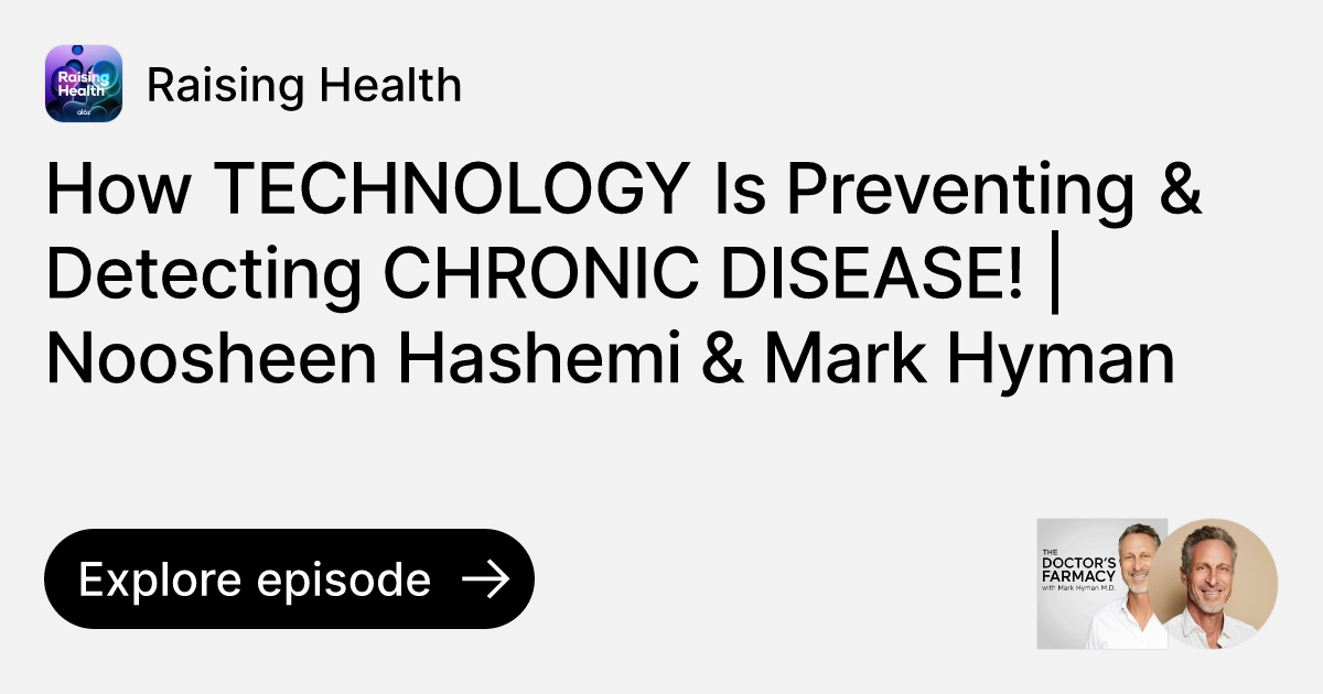 How TECHNOLOGY Is Preventing & Detecting CHRONIC DISEASE! | Noosheen ...