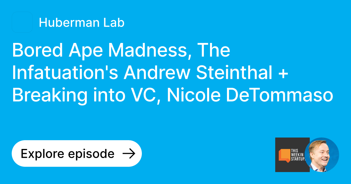 Episode: Bored Ape Madness, The Infatuation's Andrew Steinthal ...