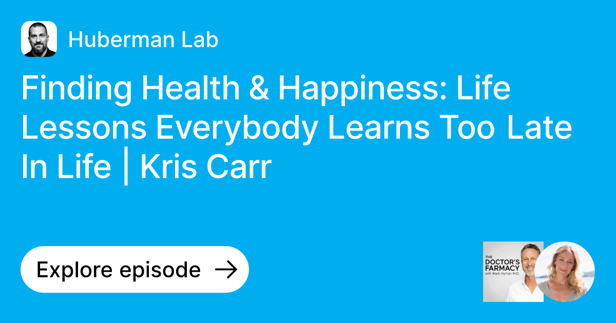 Episode: Finding Health & Happiness: Life Lessons Everybody Learns Too ...