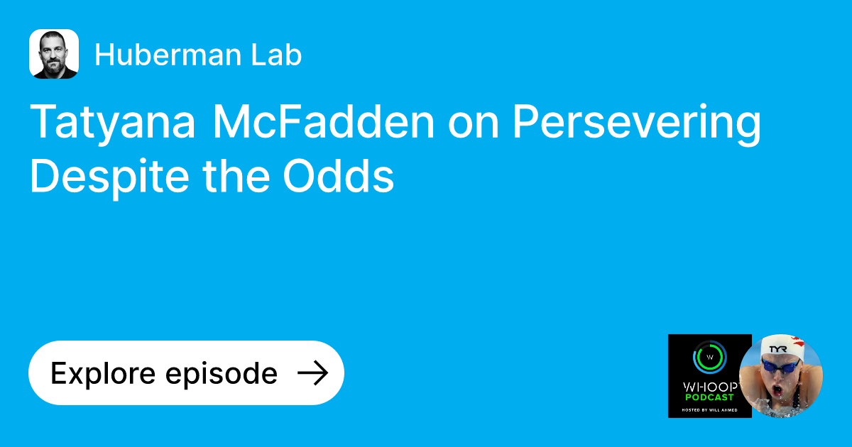 Episode: Tatyana McFadden on Persevering Despite the Odds | Ask ...