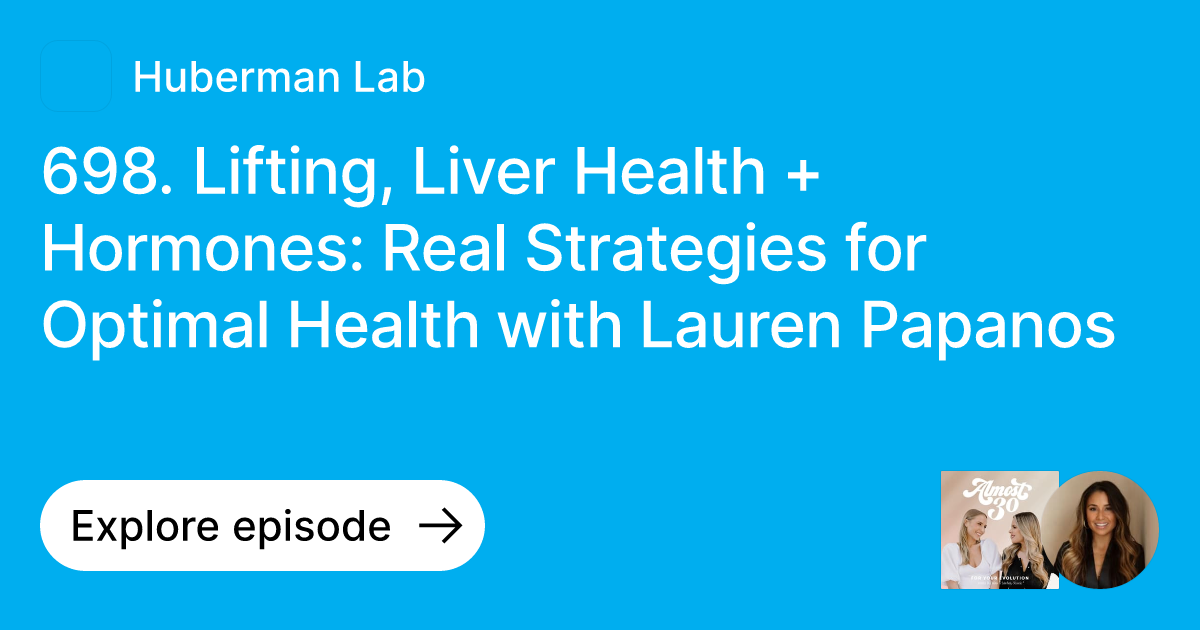 Episode: 698. Lifting, Liver Health + Hormones: Real Strategies for ...