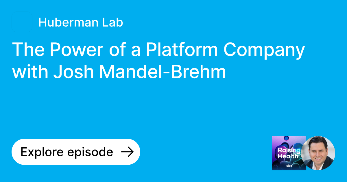 Episode: The Power of a Platform Company with Josh Mandel-Brehm | Ask ...