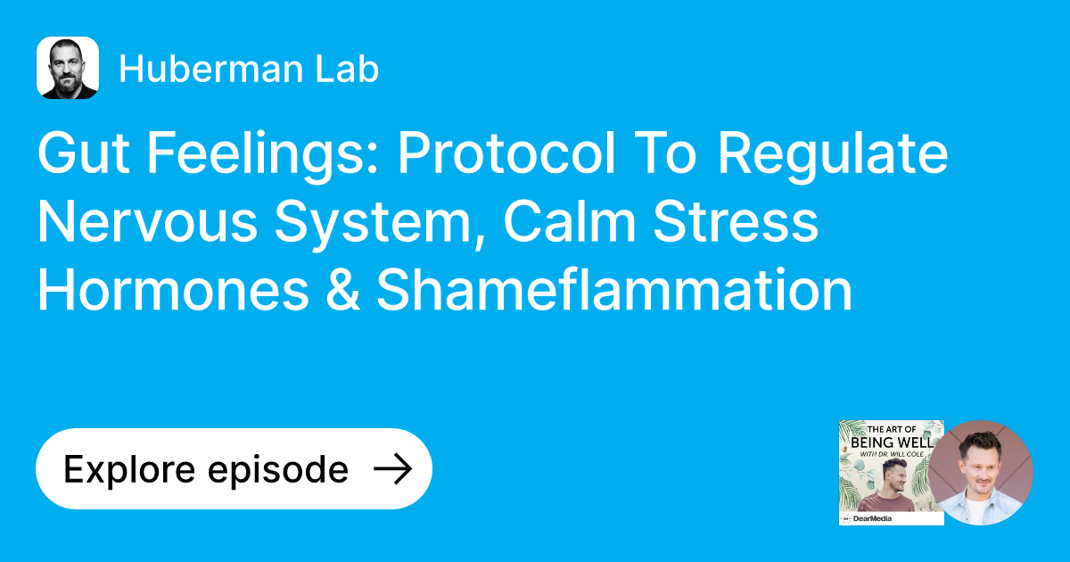 Episode: Gut Feelings: Protocol To Regulate Nervous System, Calm Stress ...