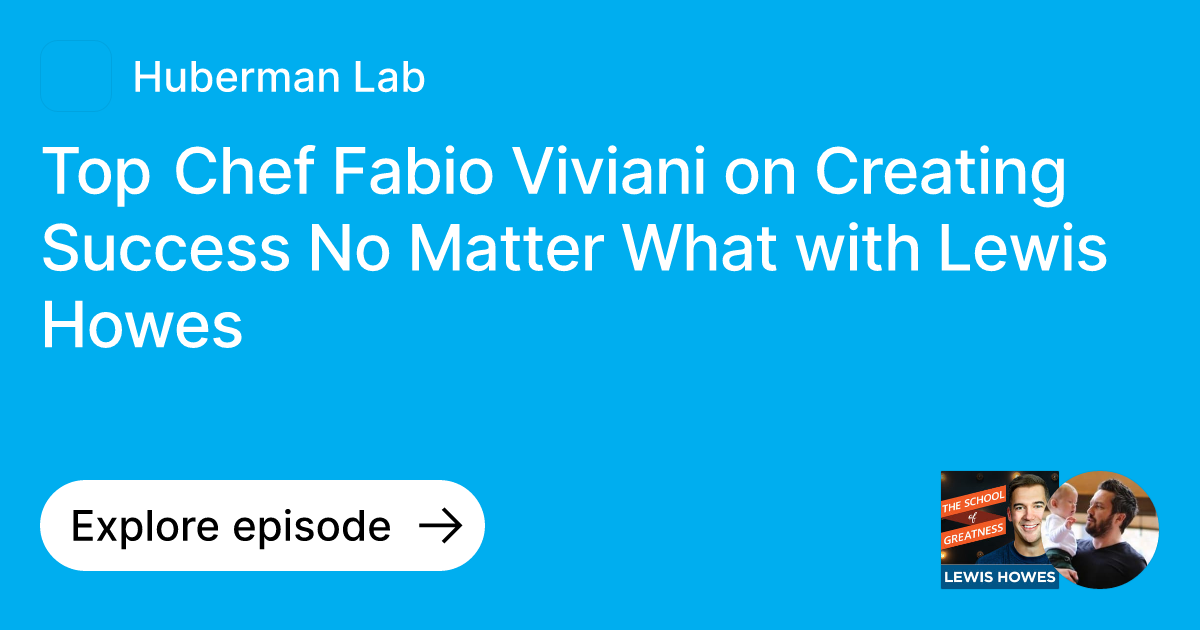 Episode: Top Chef Fabio Viviani on Creating Success No Matter What with ...