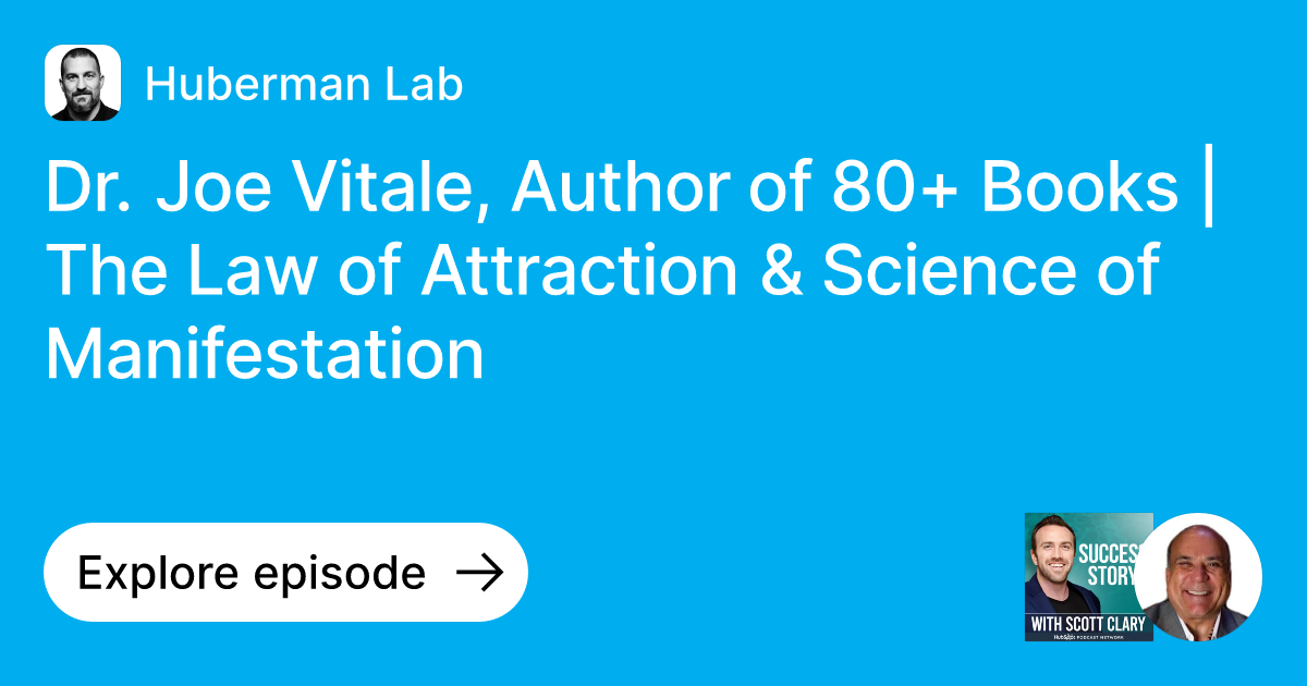 Episode: Dr. Joe Vitale, Author of 80+ Books | The Law of Attraction ...