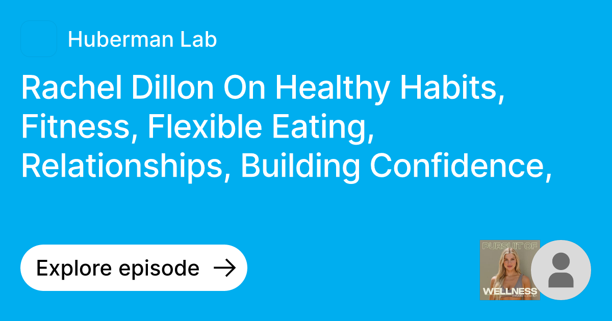 Episode: Rachel Dillon On Healthy Habits, Fitness, Flexible Eating ...