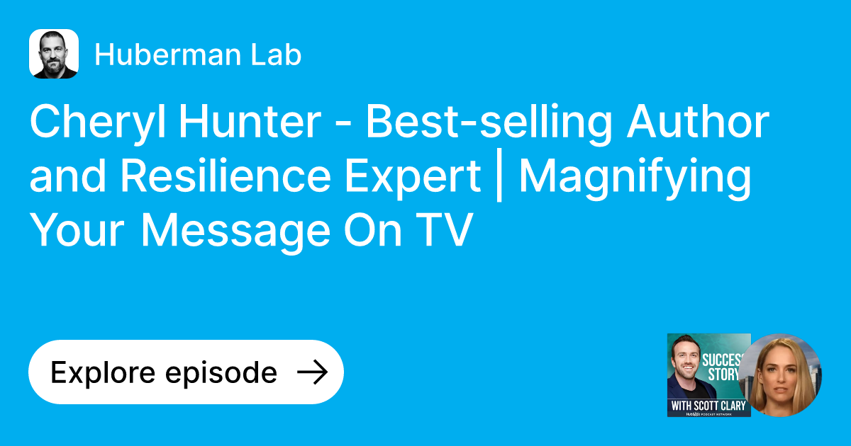 Episode: Cheryl Hunter - Best-selling Author and Resilience Expert ...