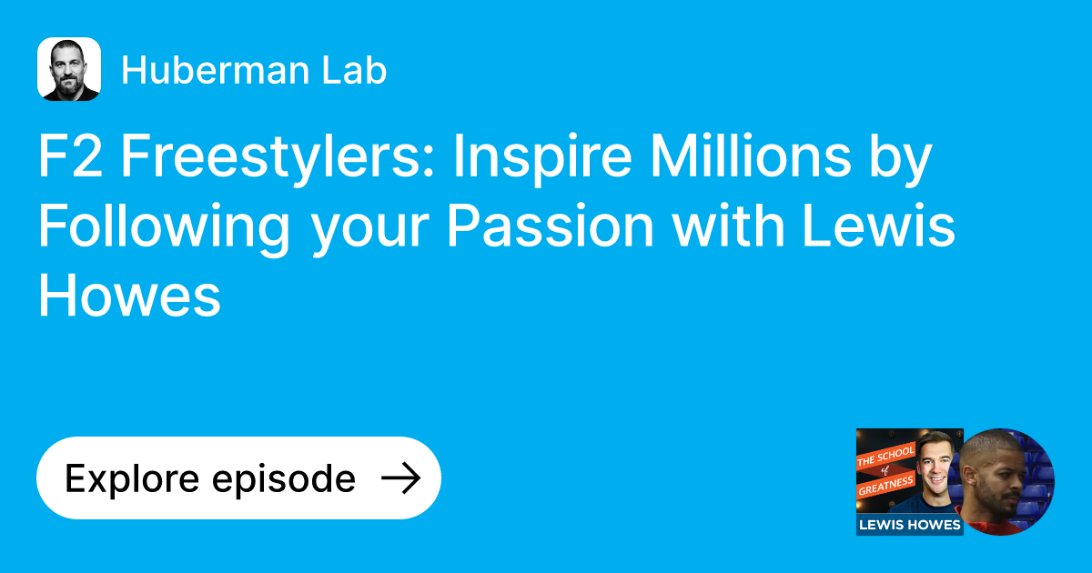 Episode: F2 Freestylers: Inspire Millions by Following your Passion ...