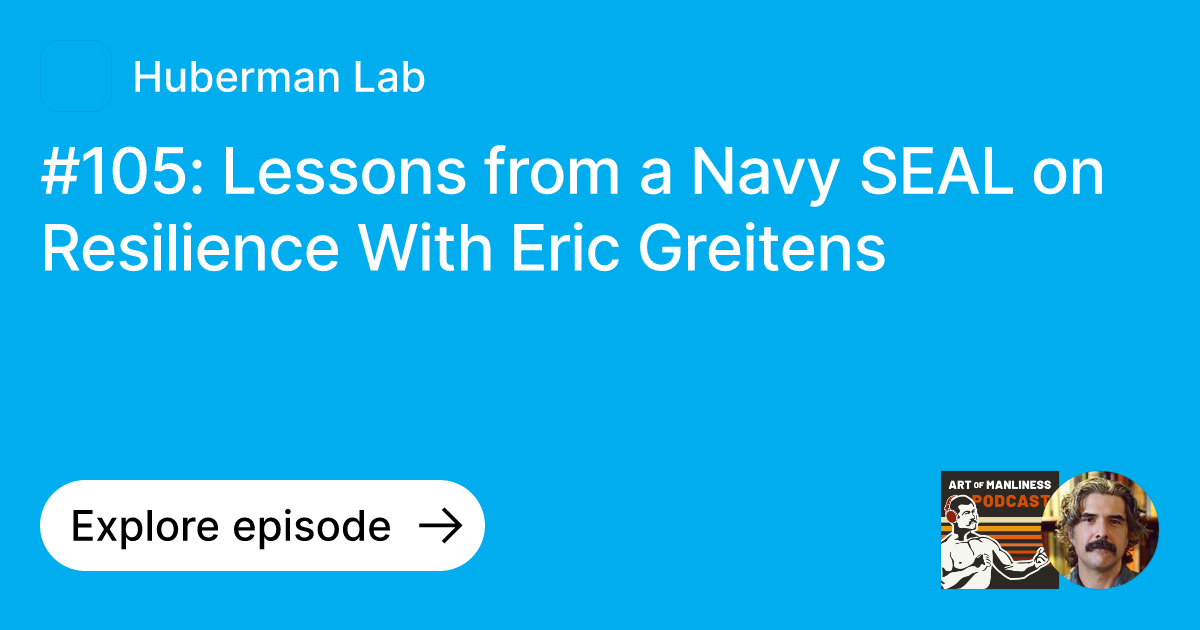 Episode: #105: Lessons from a Navy SEAL on Resilience With Eric ...