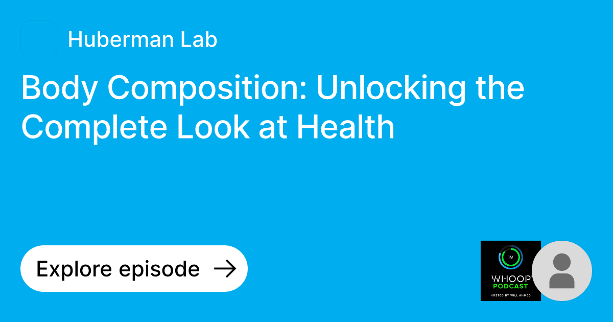 Episode: Body Composition: Unlocking the Complete Look at Health | Ask ...
