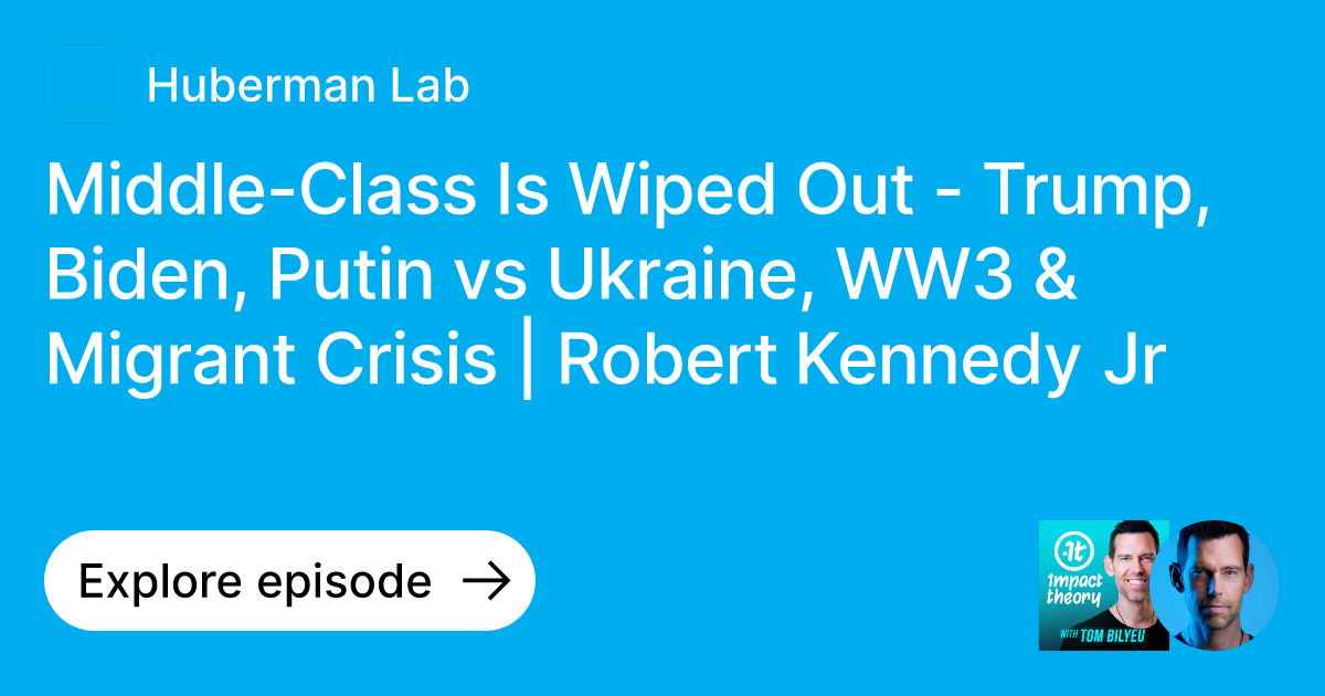 Episode: Middle-Class Is Wiped Out - Trump, Biden, Putin vs Ukraine ...