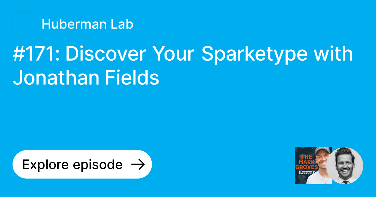 Episode: #171: Discover Your Sparketype with Jonathan Fields | Ask ...