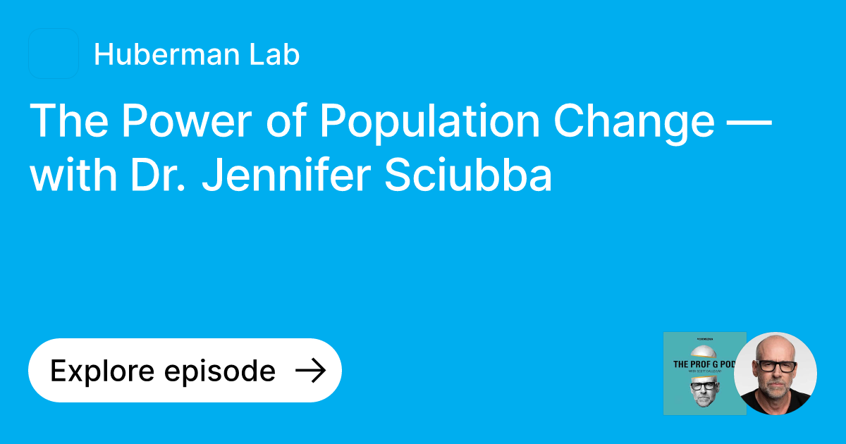 Episode: The Power of Population Change — with Dr. Jennifer Sciubba ...