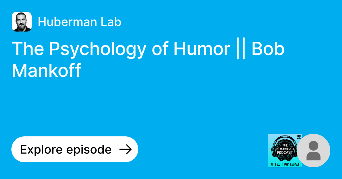 The Psychology of Humor || Bob Mankoff