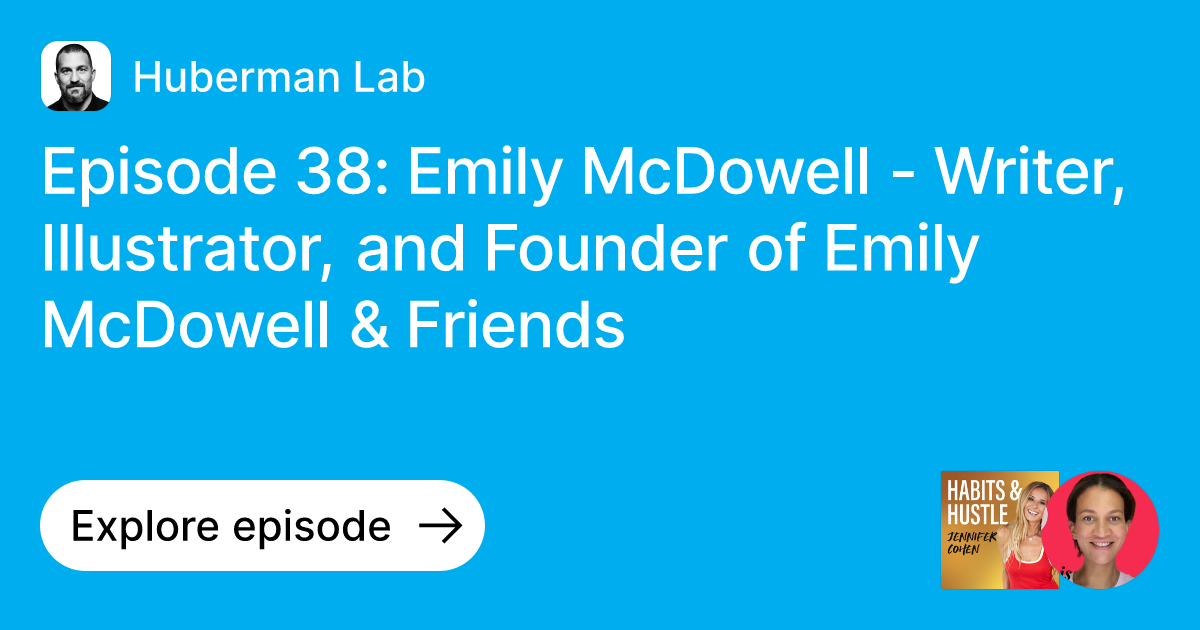 Episode: Episode 38: Emily McDowell - Writer, Illustrator, and Founder ...