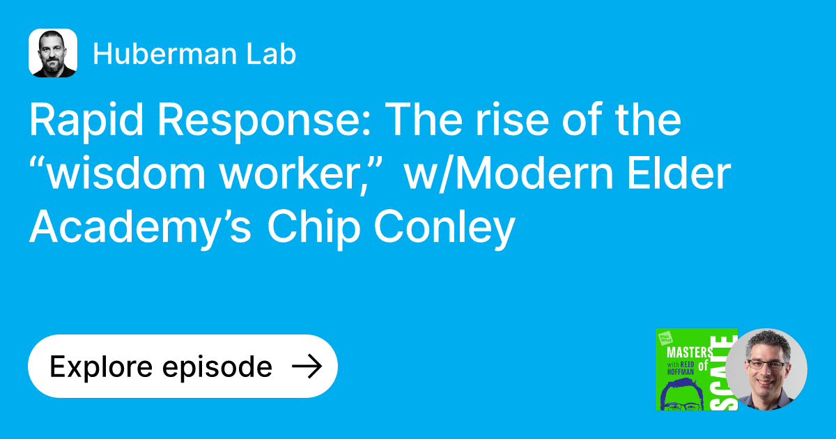 Episode: Rapid Response: The rise of the “wisdom worker,” w/Modern ...