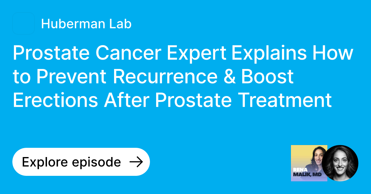 Episode: Prostate Cancer Expert Explains How to Prevent Recurrence ...