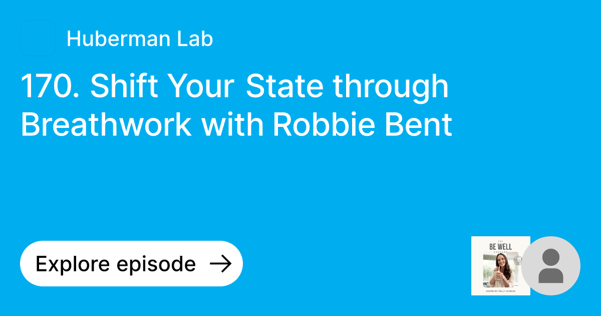 Episode: 170. Shift Your State through Breathwork with Robbie Bent ...