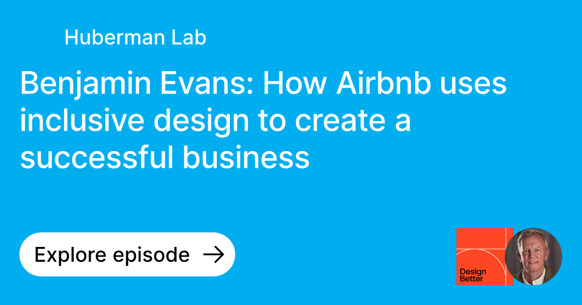 Episode: Benjamin Evans: How Airbnb uses inclusive design to create a ...