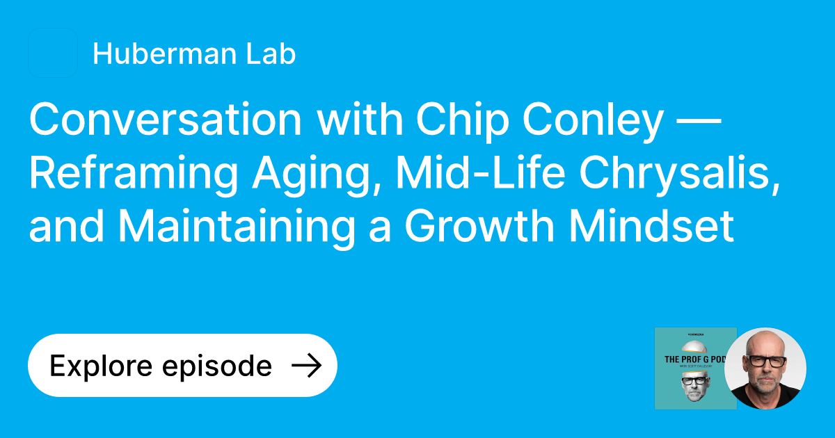Episode: Conversation with Chip Conley — Reframing Aging, Mid-Life ...