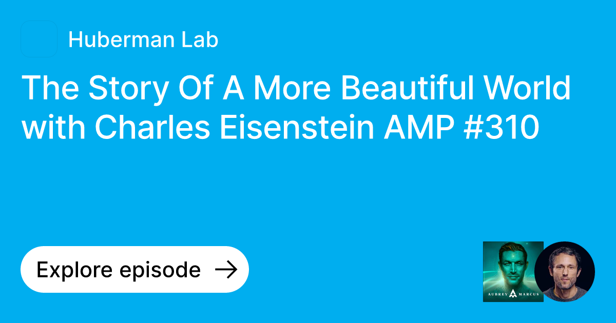 Episode: The Story Of A More Beautiful World with Charles Eisenstein ...
