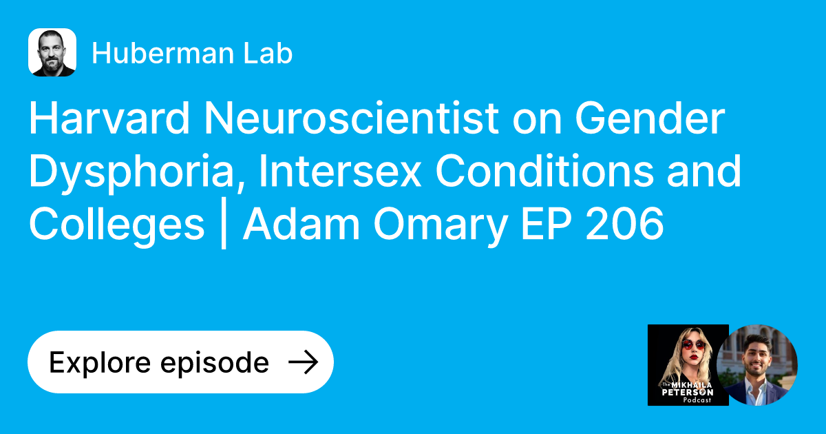 Episode: Harvard Neuroscientist on Gender Dysphoria, Intersex ...