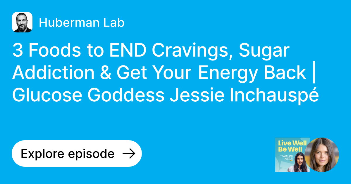 Episode: 3 Foods to END Cravings, Sugar Addiction & Get Your Energy ...