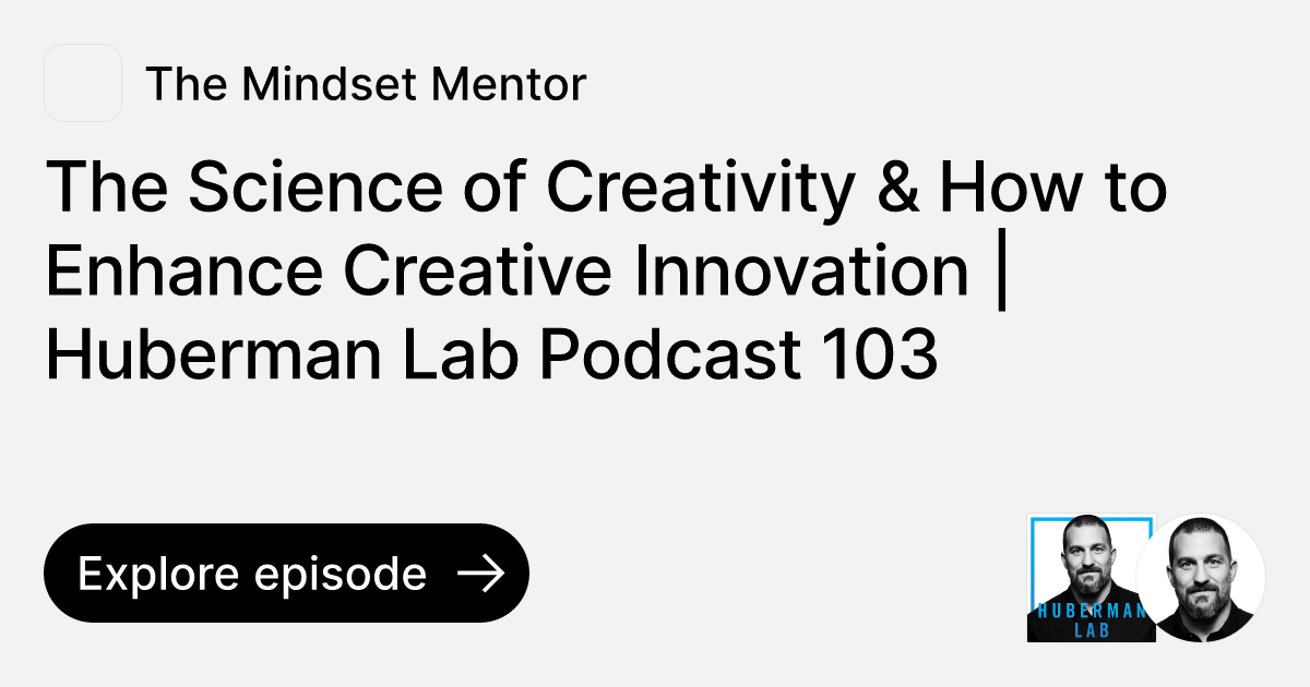 The Science of Creativity & How to Enhance Creative Innovation ...