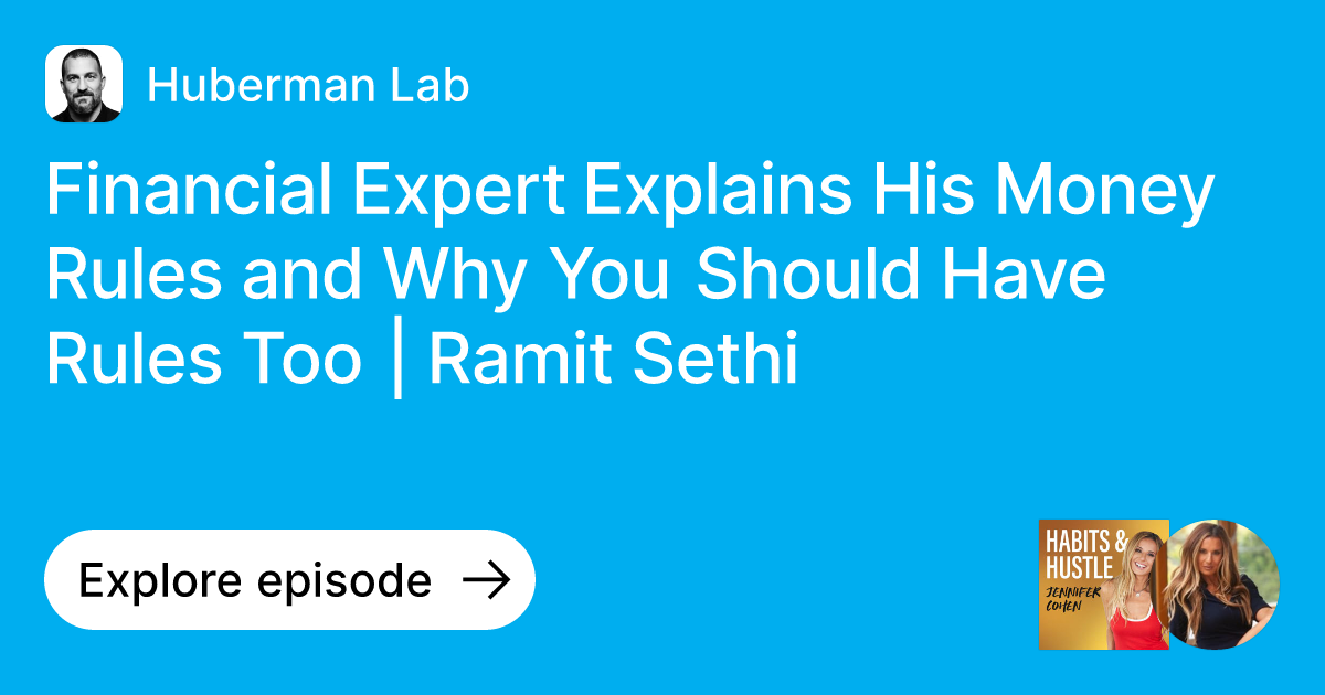 Episode: Financial Expert Explains His Money Rules and Why You Should ...