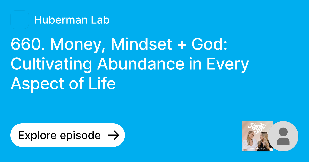 Episode: 660. Money, Mindset + God: Cultivating Abundance in Every ...