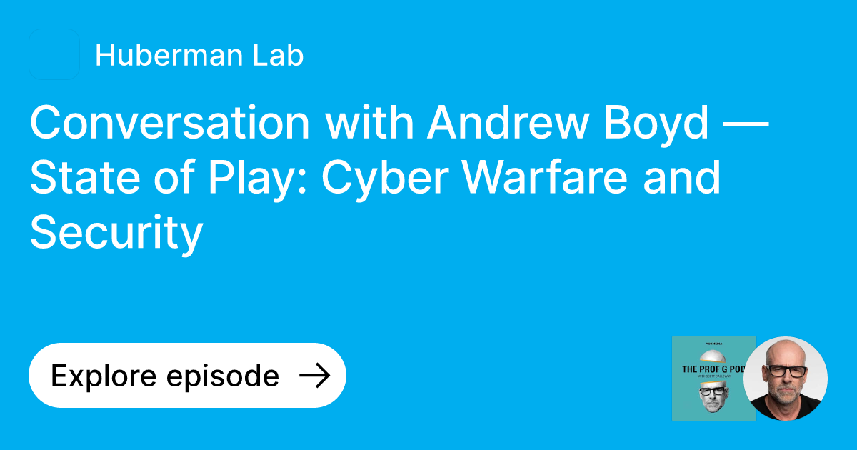 Episode: Conversation with Andrew Boyd — State of Play: Cyber Warfare and Security | Ask ...