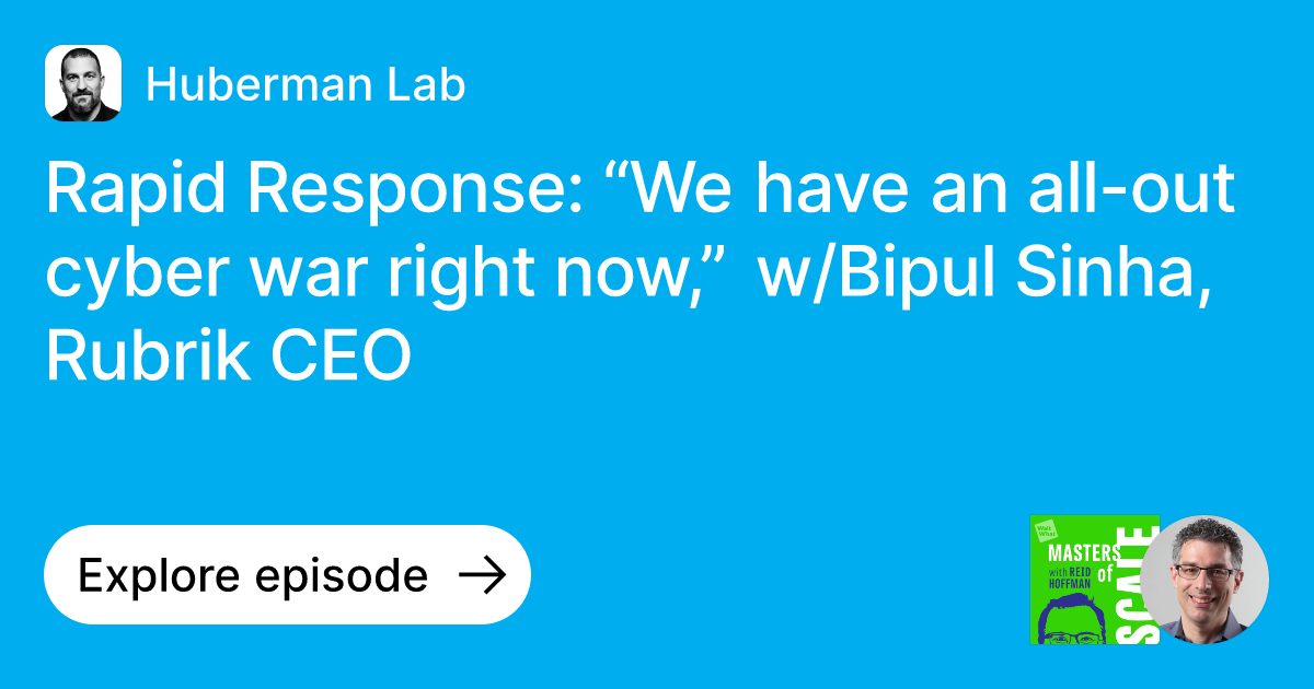Episode: Rapid Response: “We have an all-out cyber war right now,” w ...
