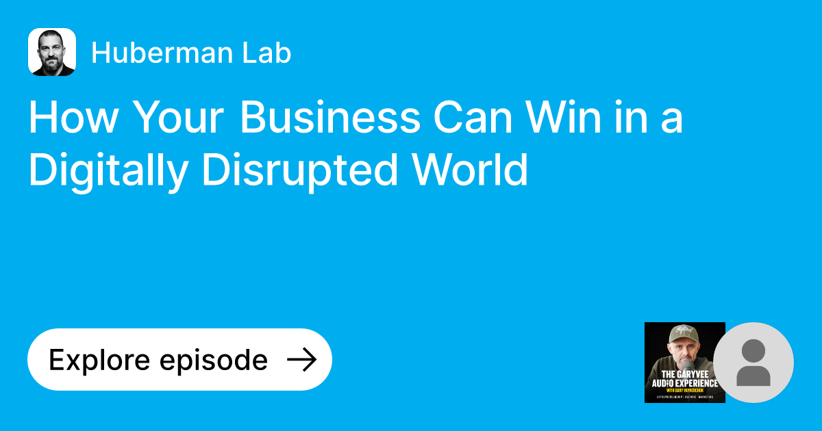 Episode: How Your Business Can Win in a Digitally Disrupted World | Ask ...
