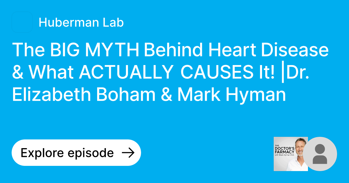 Episode: The BIG MYTH Behind Heart Disease & What ACTUALLY CAUSES It ...