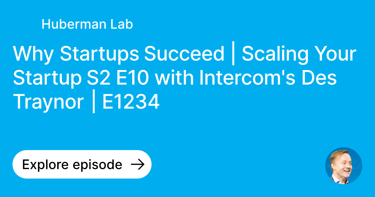 Episode: Why Startups Succeed | Scaling Your Startup S2 E10 with ...