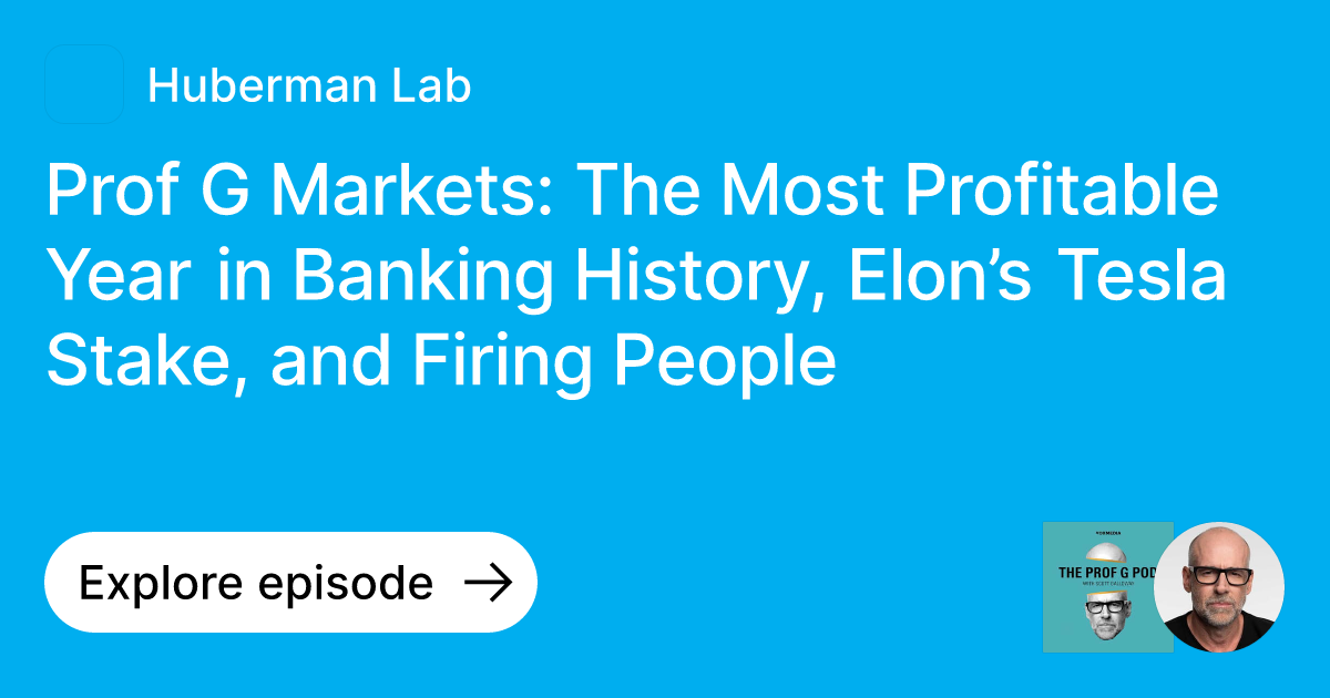 Episode: Prof G Markets: The Most Profitable Year in Banking History ...