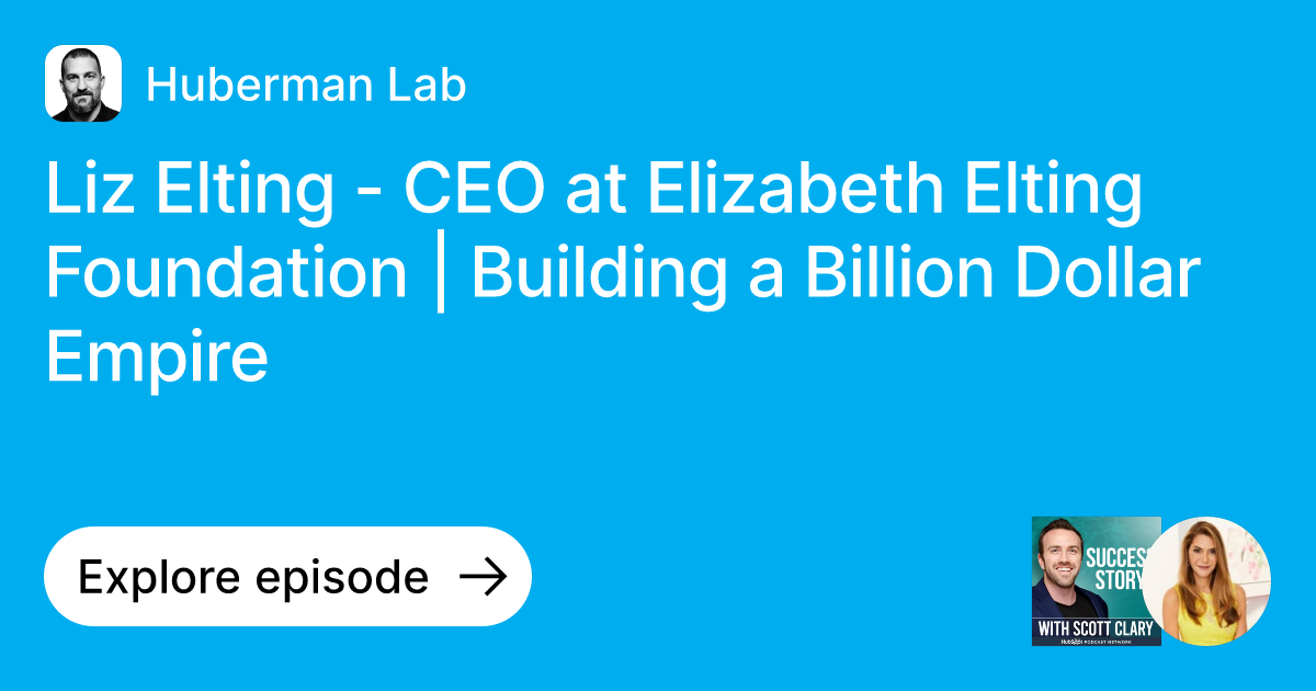 Episode: Liz Elting - CEO at Elizabeth Elting Foundation | Building a ...