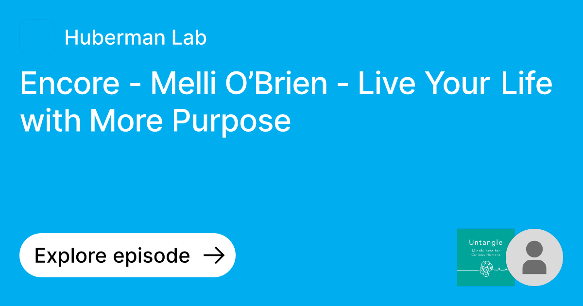 Encore - Melli O’Brien - Live Your Life with More Purpose