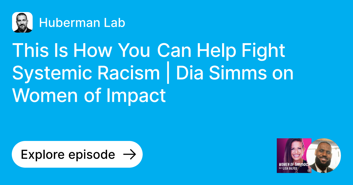 Episode: This Is How You Can Help Fight Systemic Racism | Dia Simms on ...