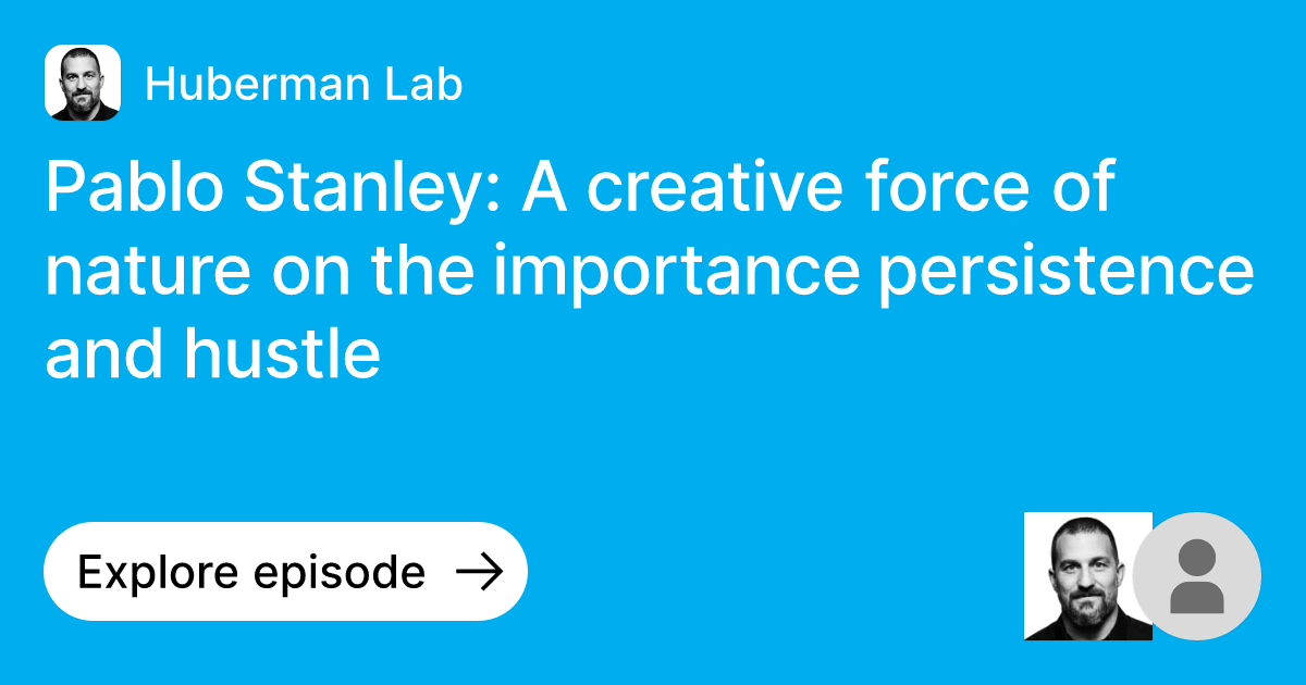 Episode: Pablo Stanley: A creative force of nature on the importance ...