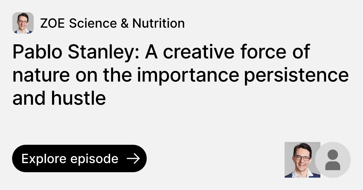 Episode: Pablo Stanley: A creative force of nature on the importance ...