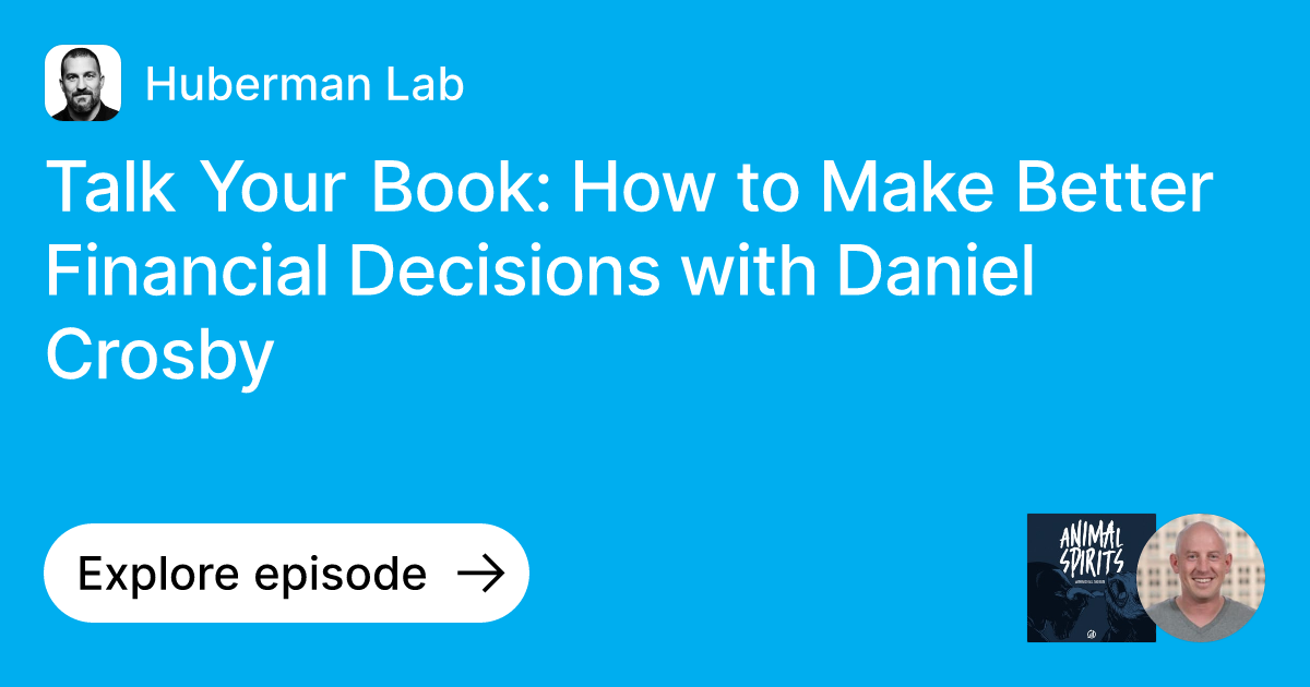 Episode: Talk Your Book: How to Make Better Financial Decisions with ...