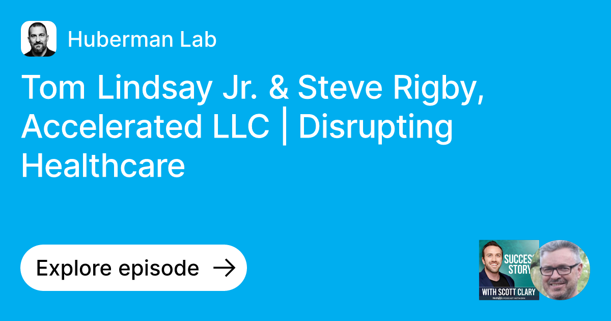 Episode: Tom Lindsay Jr. & Steve Rigby, Accelerated LLC | Disrupting ...
