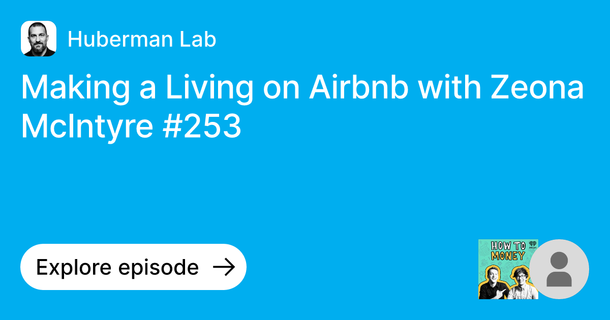 Episode: Making a Living on Airbnb with Zeona McIntyre #253 | Ask ...