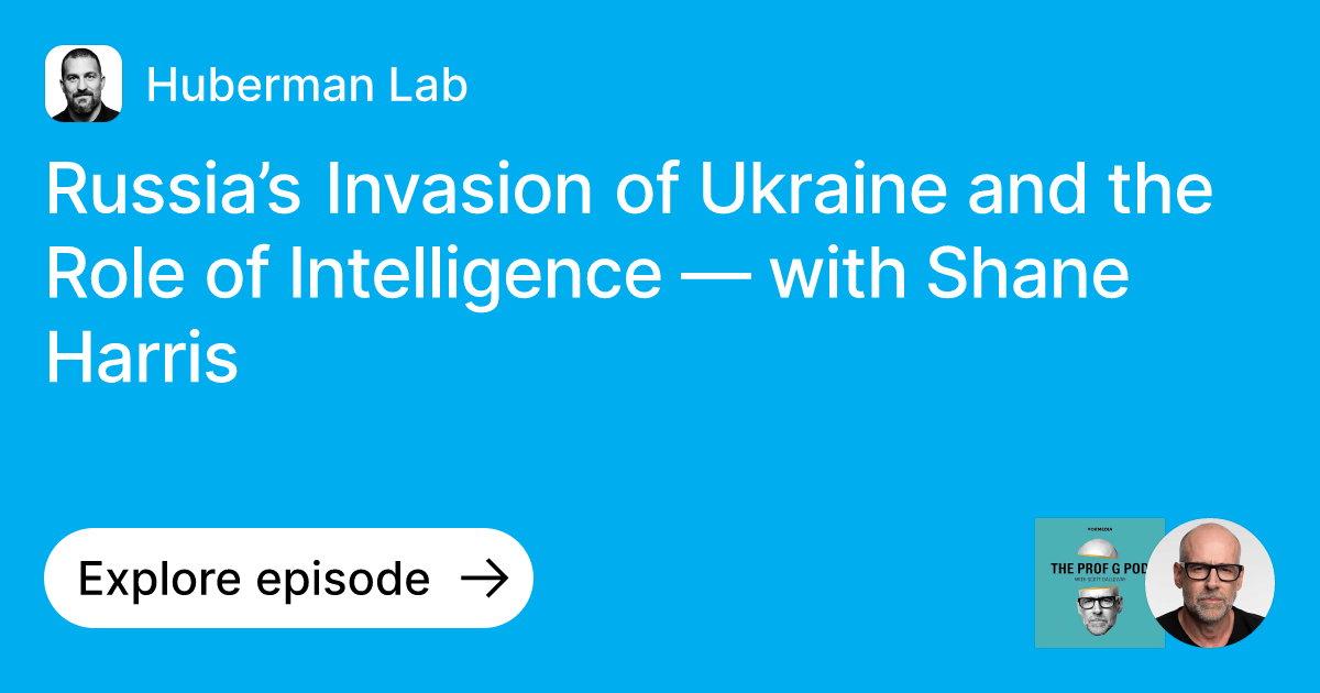 Episode: Russia’s Invasion of Ukraine and the Role of Intelligence ...