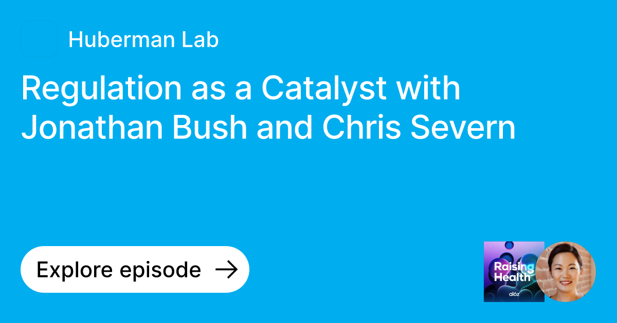 Episode: Regulation as a Catalyst with Jonathan Bush and Chris Severn ...