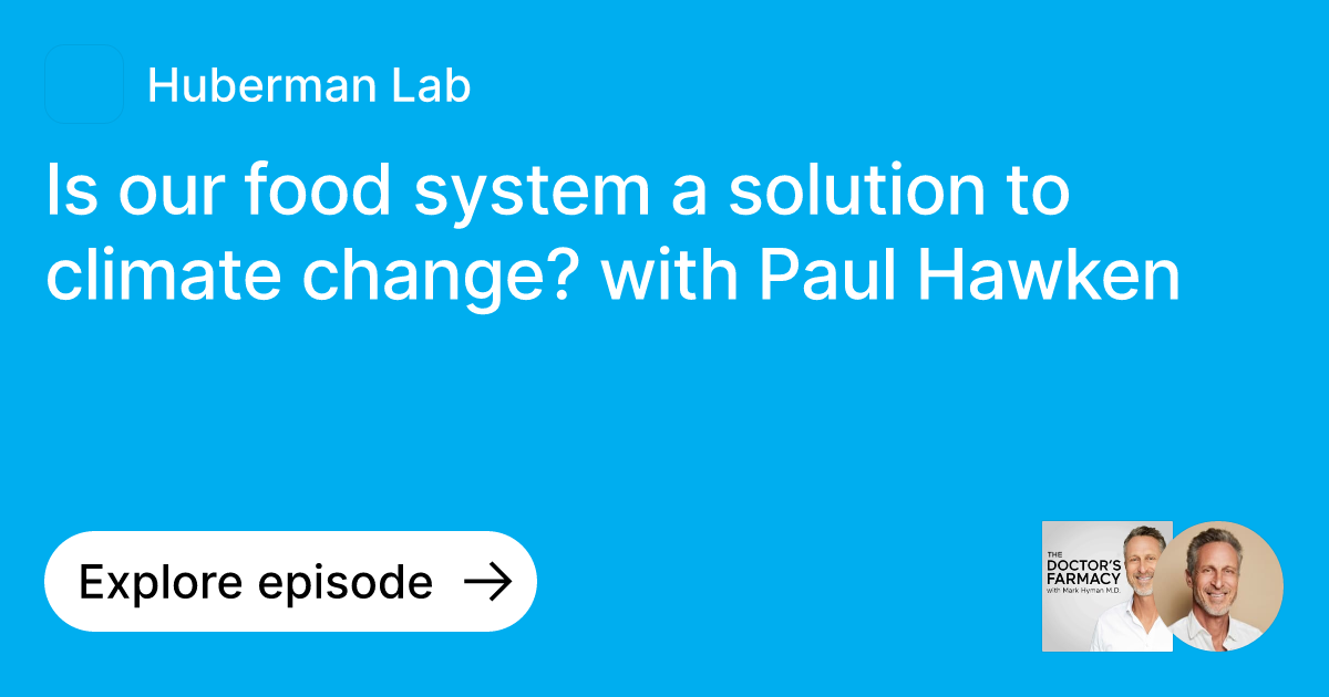 Episode: Is our food system a solution to climate change? with Paul ...